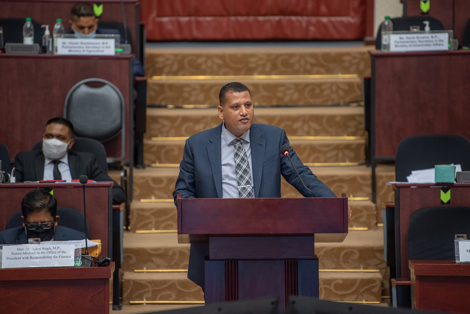 Hon. Collin Croal Budget 2021 Address - Ministry of Housing & Water
